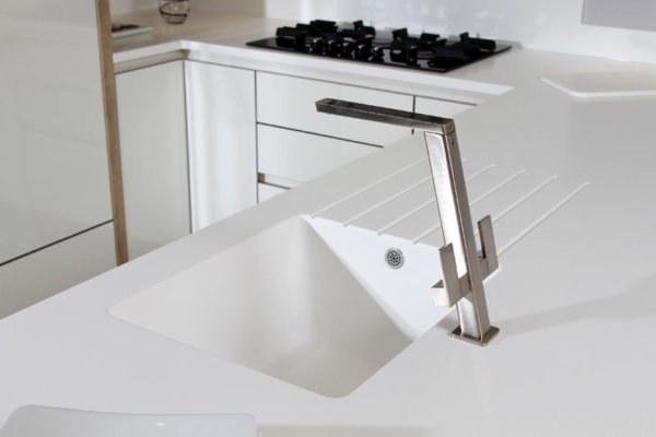 Kitchen Trend-Integrated Countertop and Sink – DesignWud Interiors